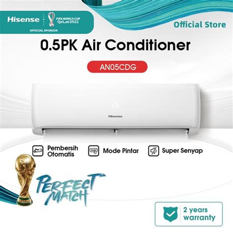 Harga Jual Hisense An05cdg Ac Split 12 Pk Standard Selkaid