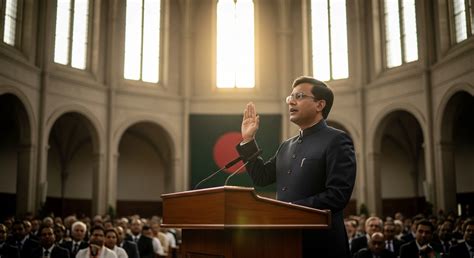Tarique Rahman Sworn In As Bangladeshs New Prime Minister After