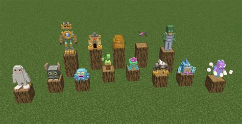 Progress On The Msm Minecraft Mods Monster Models As Well As 2 Blocks And An Item