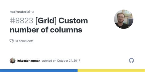 Grid Custom Number Of Columns · Issue 8823 · Muimaterial Ui · Github
