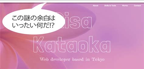 サイト上部に現れる謎の余白の正体は？原因と解決方法について ぱらげ