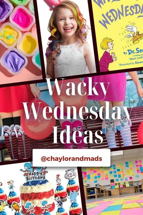 37 Easy And Fun Wacky Wednesday Classroom Ideas Chaylor And Mads Wacky Wednesday Wacky Spirit