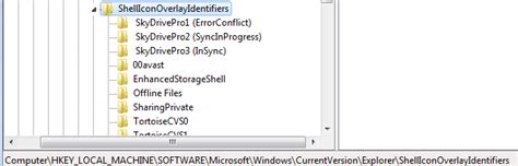 Windows Registry Can I Prevent The Change Of Overlay Icons Super User