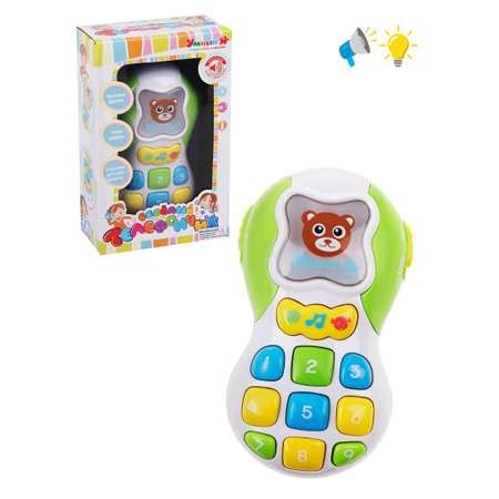 Игрушка Телефон Наша Игрушка музыкальный детский развивающий купить по ...