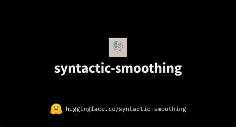 Syntactic Smoothing Syntactic Smoothing