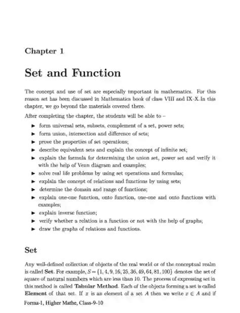 Nctb উচ্চতর গণিত Higher Mathematics Book Class Nine And Ten নবম ও দশম শ্রেণি 2023 বই Pdf