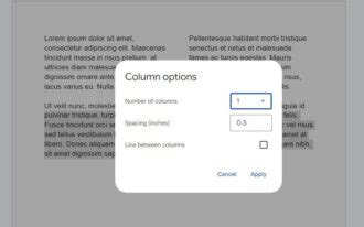 How To Make Columns In Google Docs Design Shack