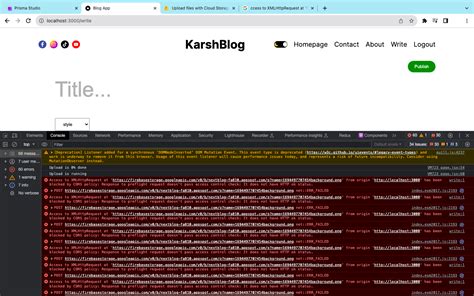 Err Cors Error When Uploading Image To Firebase · Issue 6 · Safaknext Blog · Github
