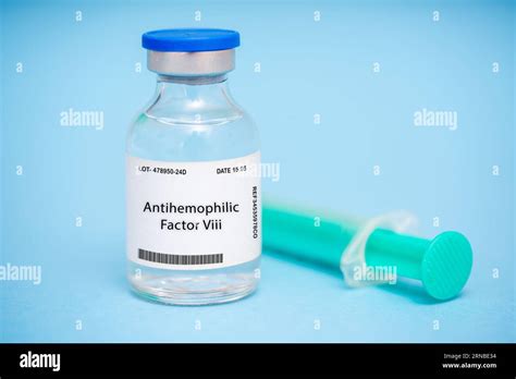 Antihemophilic Factor Viii A Medication Used To Treat Hemophilia A A