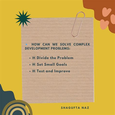 shagufta naz on linkedin development problemsolving techtips