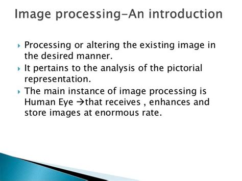 Image Processing And Compression Techniques