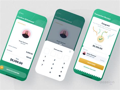 Withdrawal Process Fintech App By Dazeign On Dribbble