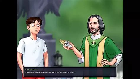 Summertime Saga Erik And Johannes Fucked Mrs Johnson Johanns Fucked Helen Twice In One