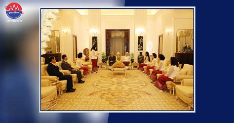 ព្រះករុណា ព្រះមហាក្សត្រ និងសម្តេចព្រះមហាក្សត្រី អនុញ្ញាតឲ្យសម្តេចកិត្តិព្រឹទ្ធបណ្ឌិត ប៊ុន រ៉ានី