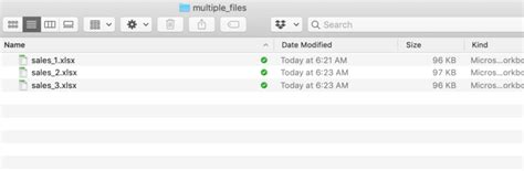 Reading Multiple Excel Or Csv Files Together