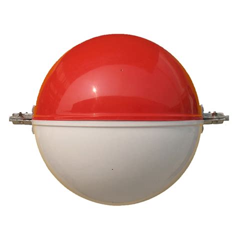 Power Line Frp Aircraft Warning Marker Ball Aircraft Warning Sphere
