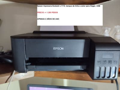 Impresora Epson Ecotank Compro De Todo