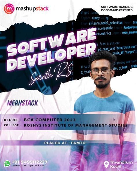 Mashupstack On Linkedin Placements Successstory Softwarengineer