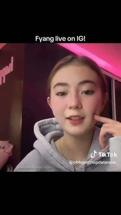Fyang Live On Ig Fyang Pbbgen11 Youtube