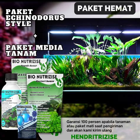 Jual Paket Tanaman Aquascape Low Co2 And Low Light Tanaman Aquarium