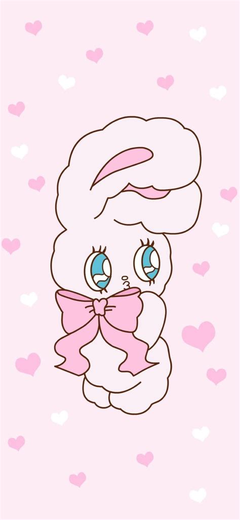 Pin By Pam Papimon On Estherlovesyou Bunny Wallpaper Hello Kitty
