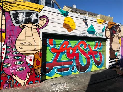 Crypto Enthusiasts Promote ‘bored Ape Nfts In Mission District Murals