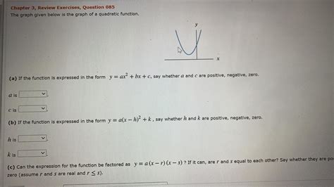 Solved Chapter 3 Review Exercises Question 085 The Graph