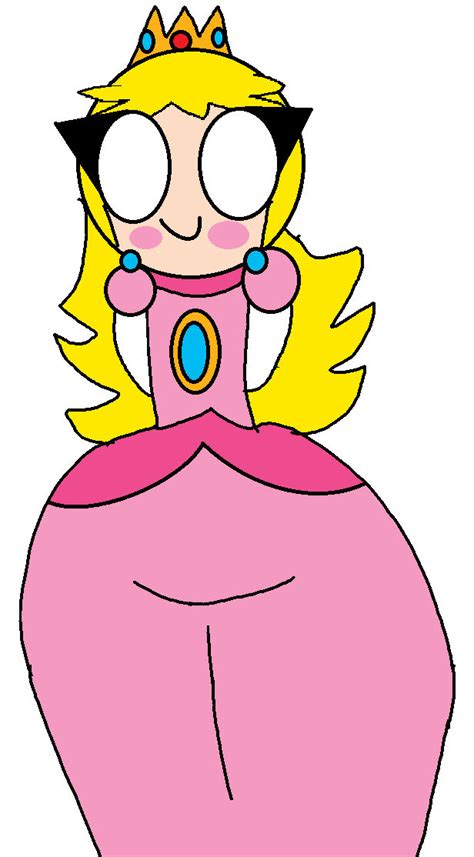 Thicc Princess Peach By Happaxgamma On Deviantart