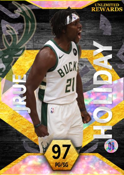 NBA 2K22 | 2KDB Custom Card (Jrue Christmas)