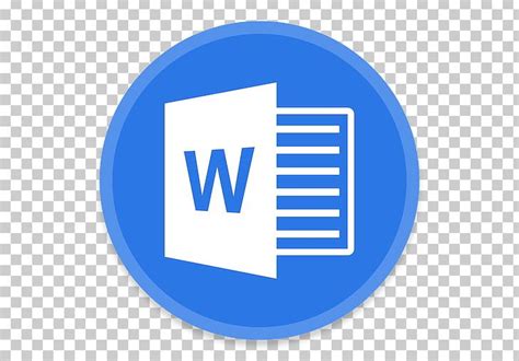 Microsoft Word Microsoft Office 2016 Computer Icons Png Clipart Area Blue Brand Circle