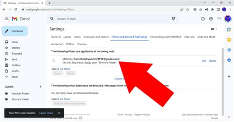 How To Automatically Move Emails To A Folder In Gmail Tech Time With