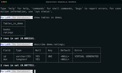 Mixing Sql And Nosql With Mariadb And Mongodb Mariadb