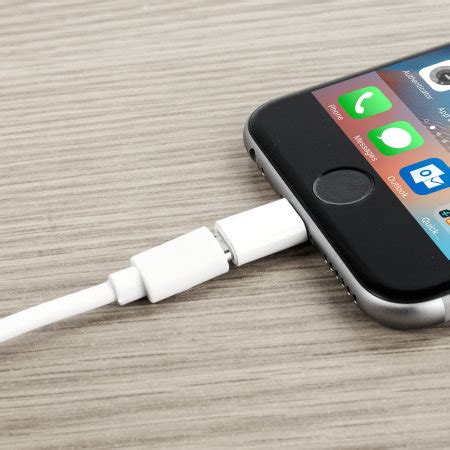 Lightning To Micro USB Adapter White