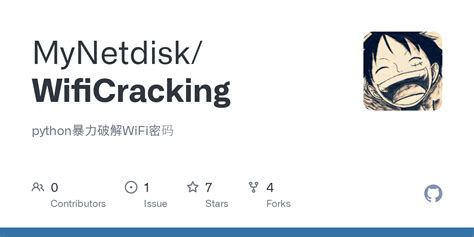 Github Mynetdisk Wificracking Python Wifi