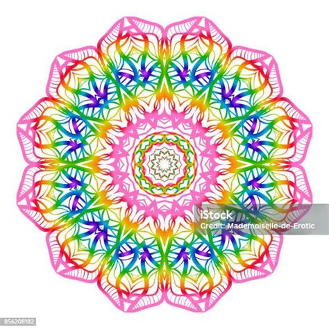 핸드 그린 만다라 색칠입니다 벡터 일러스트 레이 션 인사말 카드 초대장 문신 요가 스파 기호에 대 한 디자인 그림 그리기에 대한 스톡 벡터 아트 및 기타 이미지 Istock