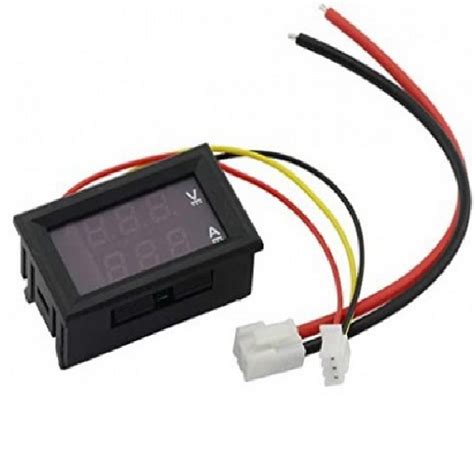 ولتمتر و آمپرمتر Dc پنلی 100 ولت 100 آمپر