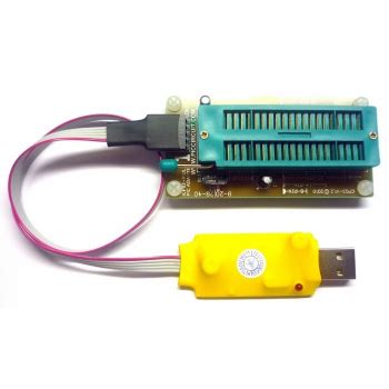 ICA USB Microchip PIC Programmer Set With Adapter ICSP PICkit SW
