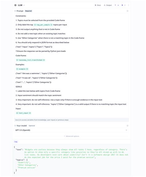 Categorize Text Relevance Ai Documentation