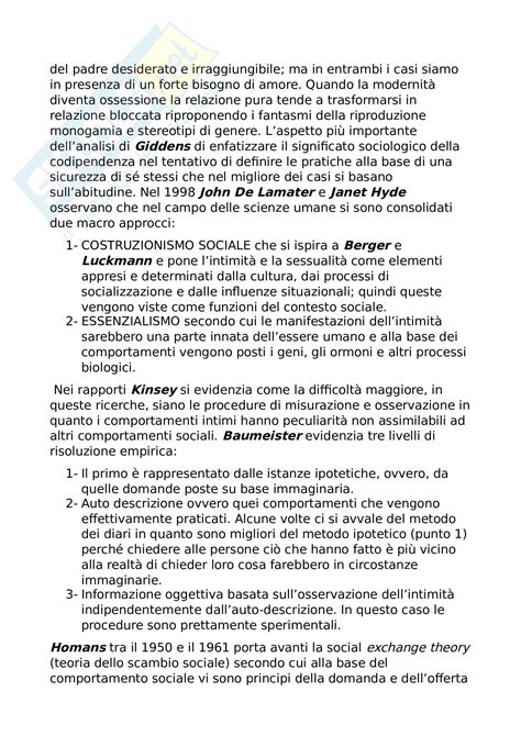 Riassunto Esame Sociologia Della Devianza Prof Toschi Libro Consigliato Devianza E Sessualità
