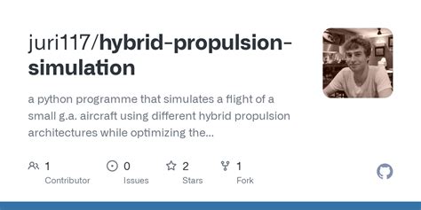 GitHub Juri Hybrid Propulsion Simulation A Python Programme That Simulates A Flight Of A