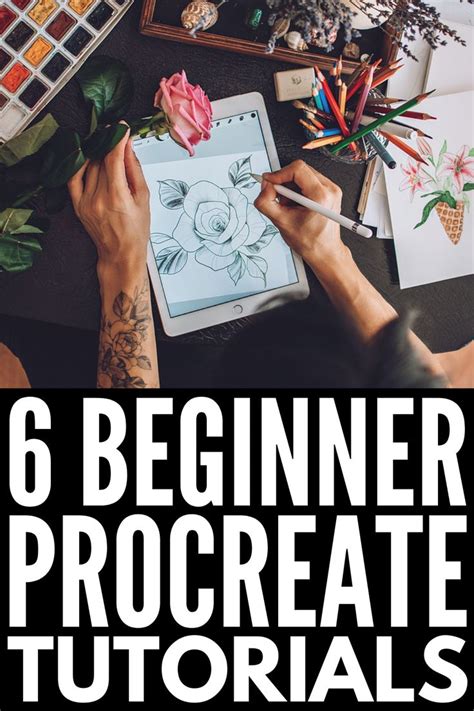 Digital Drawing 6 Step By Step Procreate Tutorials For Beginners Procreate Tutorial