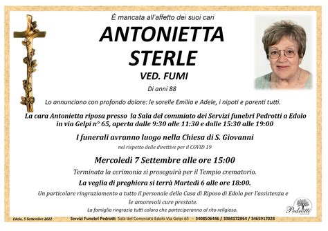 Sterle Antonietta Pedrotti