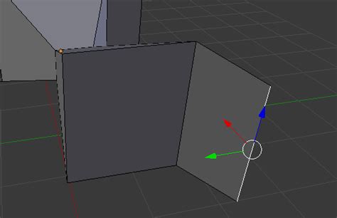 extrude edge extruding instead of moving the mesh blender stack
