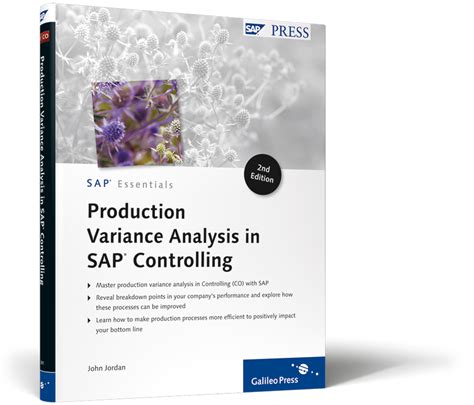 Production Variance Analysis In Sap Co E Book By Sap Press