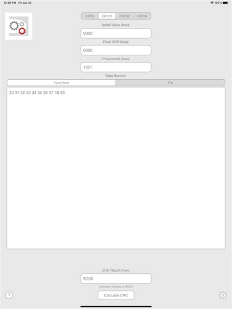 Télécharger Crc Calculator Pour Iphone Ipad Sur Lapp Store Utilitaires