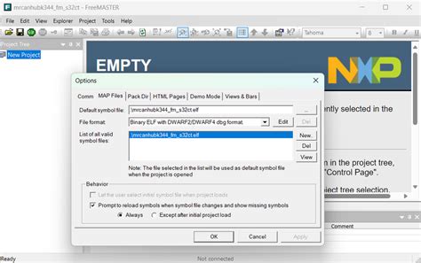 Sending Data Via Uart And Monitoring Signals With Freemaster Nxp Community