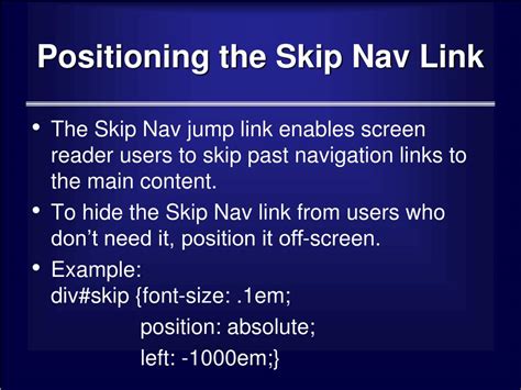 Ppt Css Tips And Tricks For Designing Accessible Websites Powerpoint Presentation Id1012687