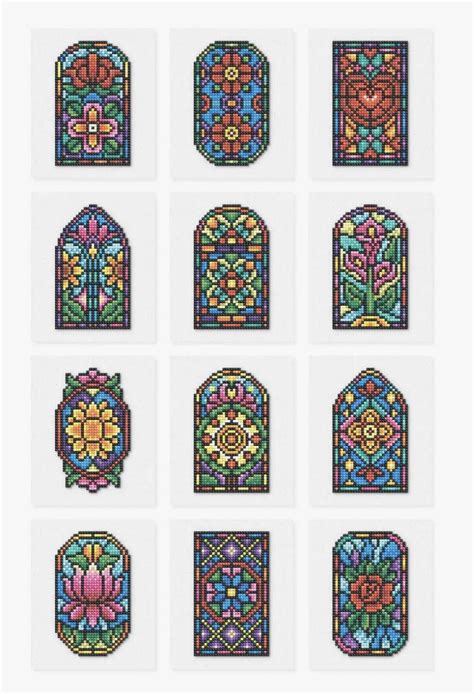 Stained Glass Patterns Minecraft