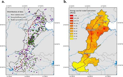 Annual Average Energy Consumption Of Groundwater Exploitation Figure Download Scientific