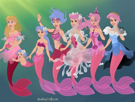 Mer Princess Delphinium Stages Of Life By Ryebrea On Deviantart